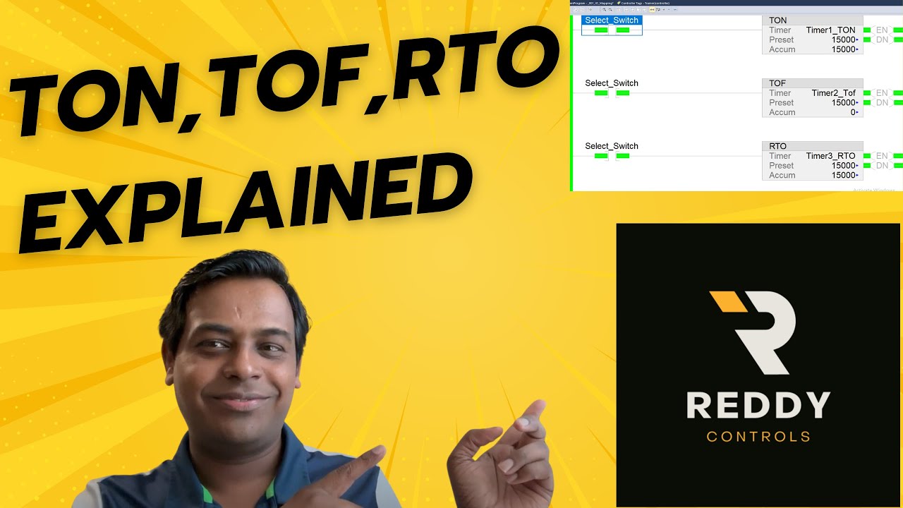 PLC Timers For Beginners: Easy Guide To TON, TOFF, And Retentive Timers ...
