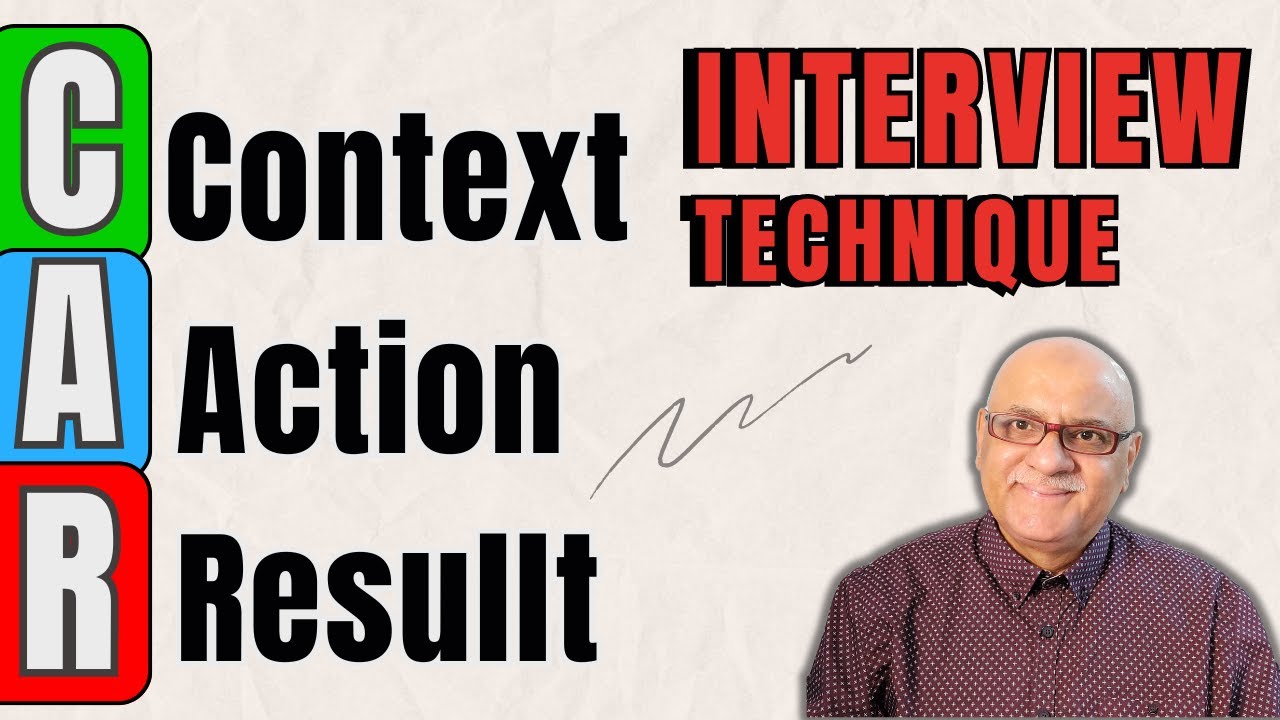 STAR Technique is OUT | CAR Interview Method is the NEW WAY! - YouTube