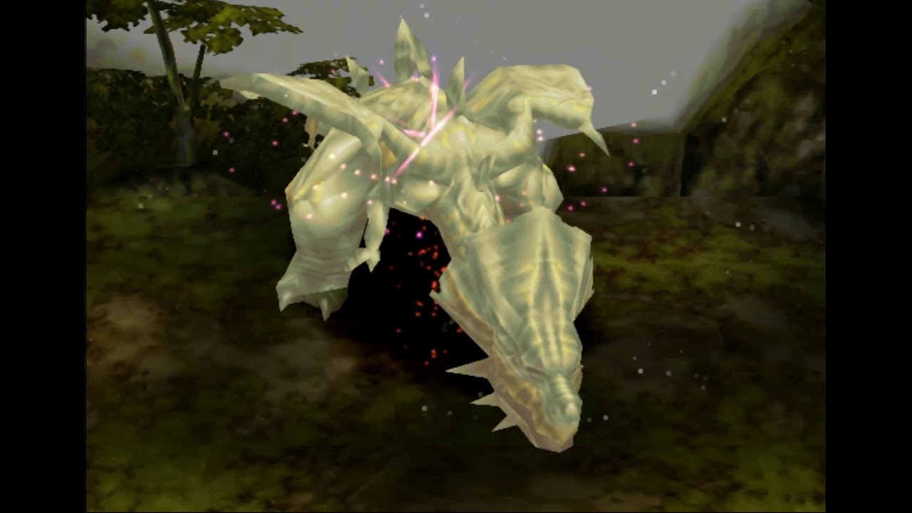 Vagrant Story - 35 Snowfly Forest #3 BOSS Earth Dragon (Bronze Key ...