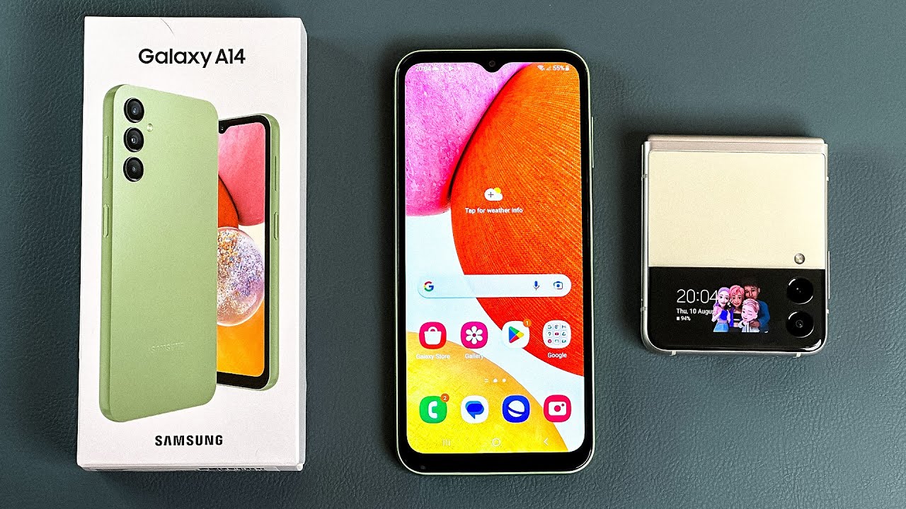 Turbo Unboxing Samsung A14 Incoming Call & Outgoing Call + Galaxy Z ...