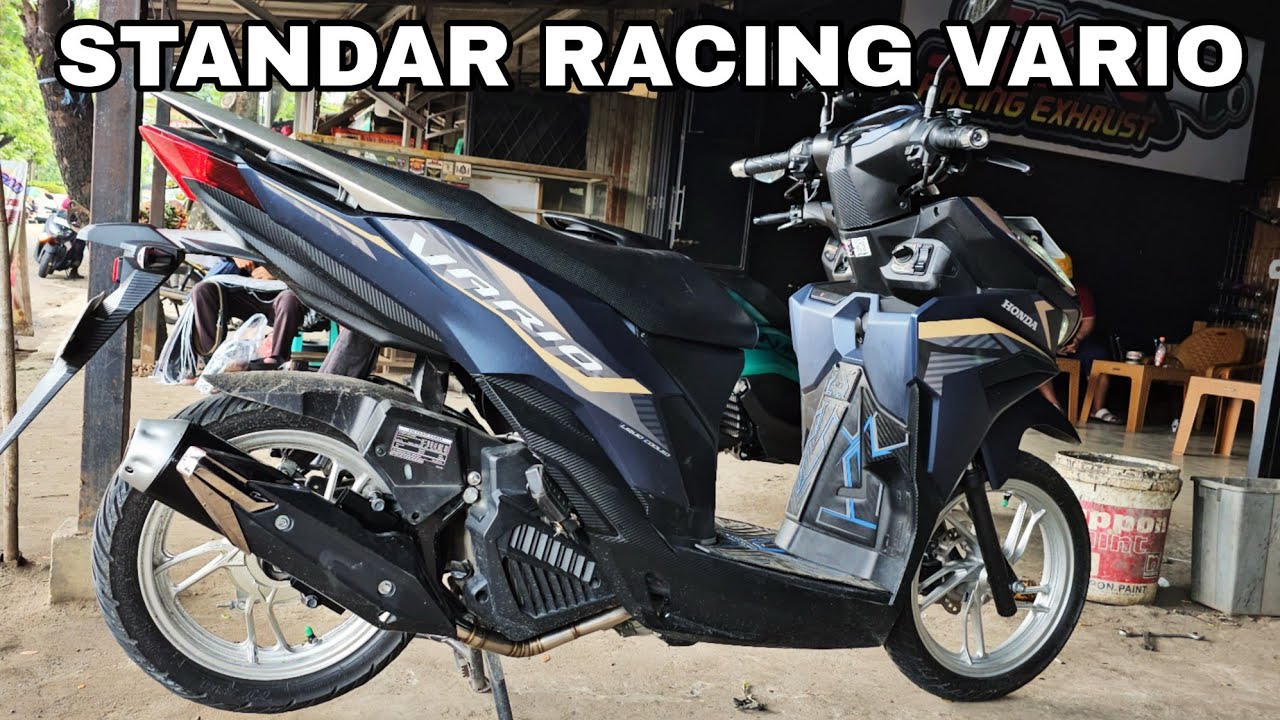 SPECIAL PERFORMANCE HONDA VARIO TEPLOK KNALPOT STANDAR RACING + END COP ...