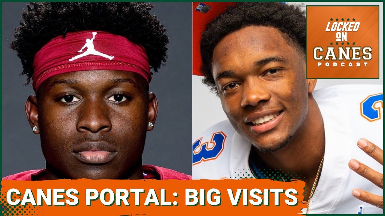 Miami Hurricanes Hosting Portal Visitors Xzavier Henderson & Jaden ...