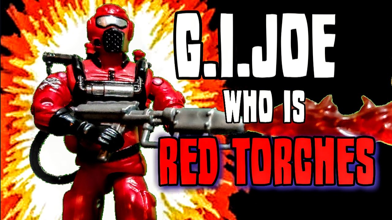GIJOE - Red Torches action figure review! STOP MOTION - YouTube