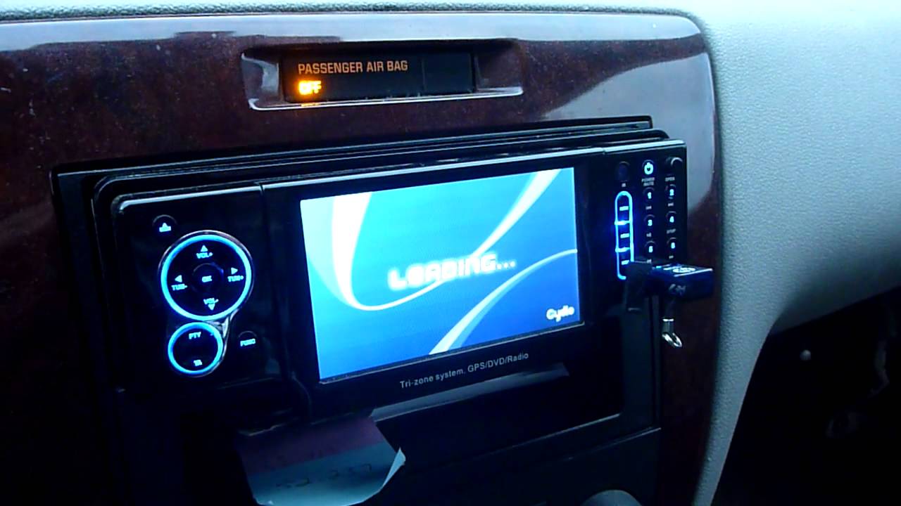 Diesel Audio NS 4.2 head unit (cold startup) - YouTube
