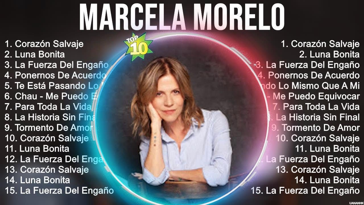 Marcela Morelo Latin Pop Mix 🔥 Mejores Canciones Españolas del Verano ...