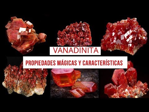 Vanadinita - Propiedades Mágicas y Características | Minerals Channel ...