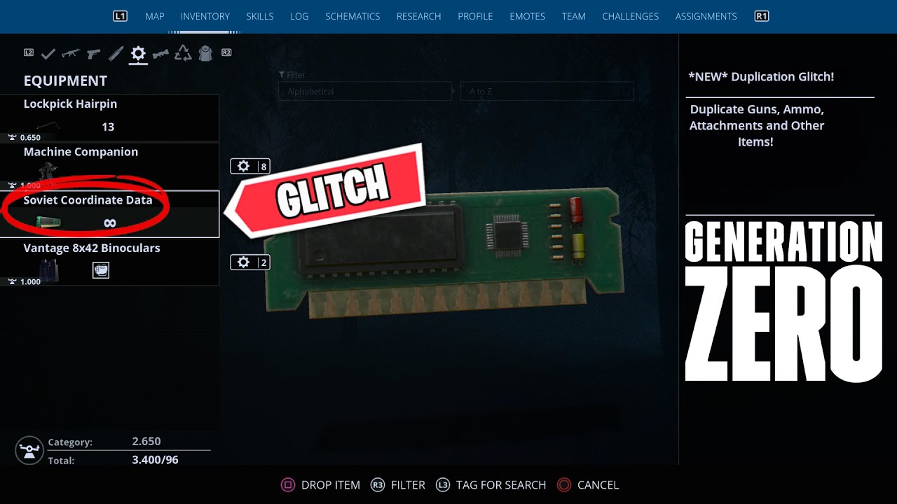 *NEW* Generation Zero Item Duplication Glitch - YouTube