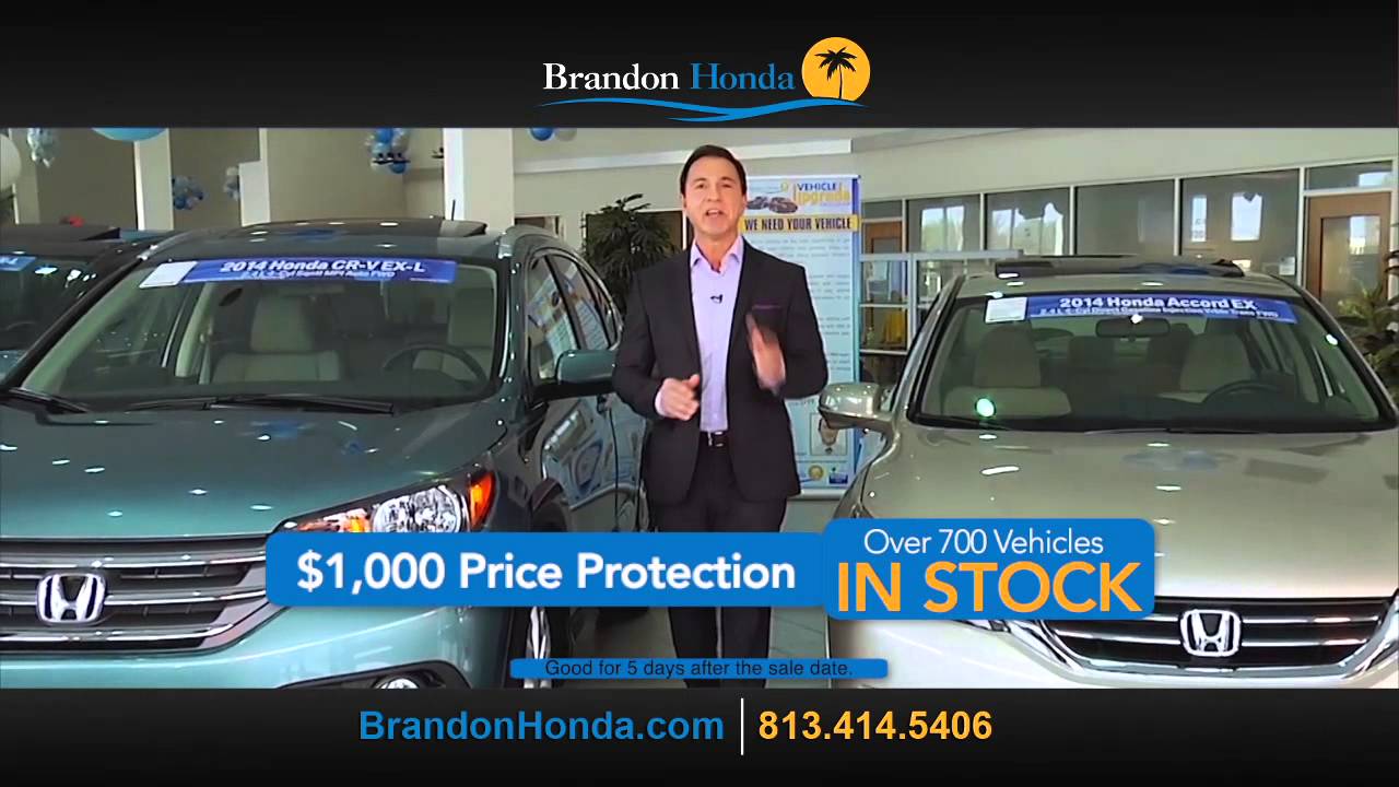 Brandon Honda Price Protection - YouTube
