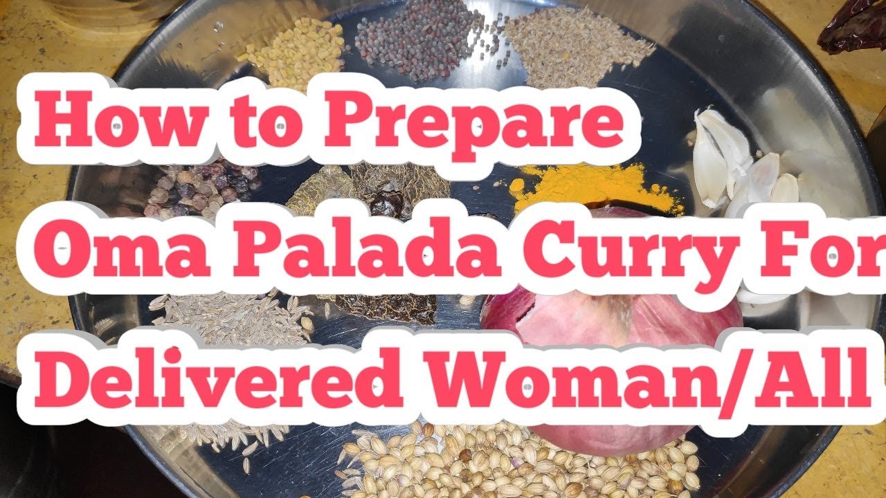 #Baby# Mother Care#Preparation of Oma Palada curry# Delivered Woman ...