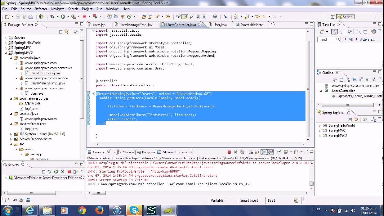 Spring MVC - @Controller, @RequestMapping by Mel - YouTube