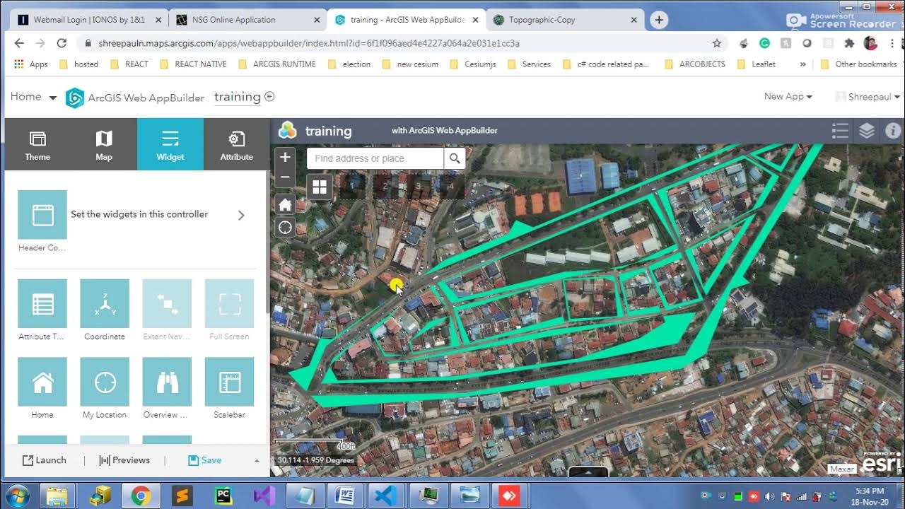Web AppBuilder for ArcGIS to make your own GIS mapping web app ...