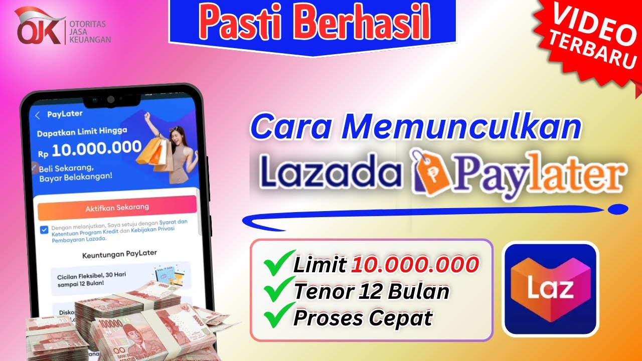 Lazada Paylater - Cara Aktifkan Lazada Paylater | Cara Mengaktifkan ...