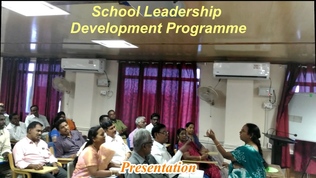 Puducherry - School Leadership Development Programme for Head Teachers ...