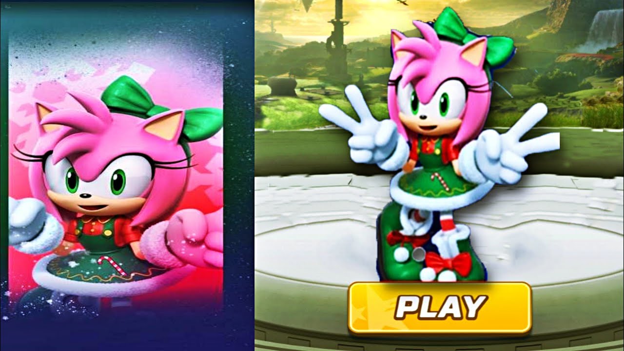 Jingle Belle Amy Holiday Rapid Recap Event - Sonic Forces Speed Battle ...