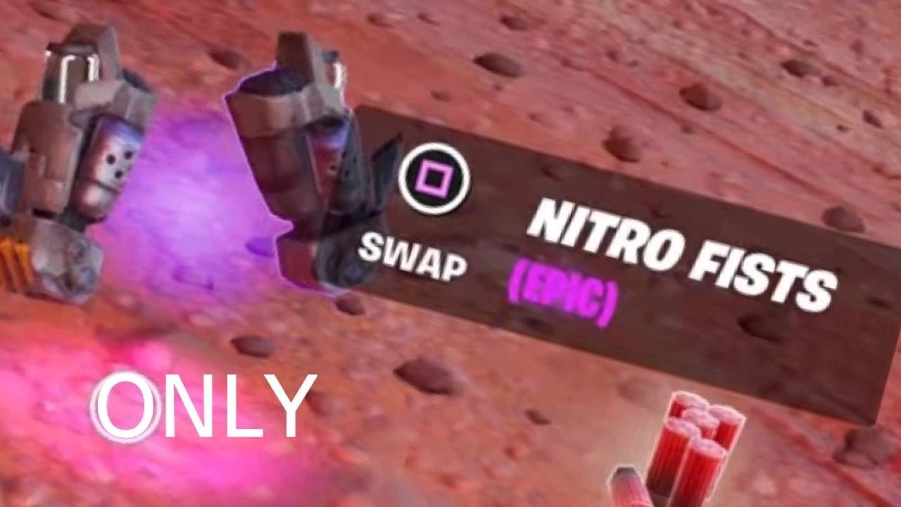 Can I Fail Using Only NITRO FISTS In Fortnite C5S3 - YouTube