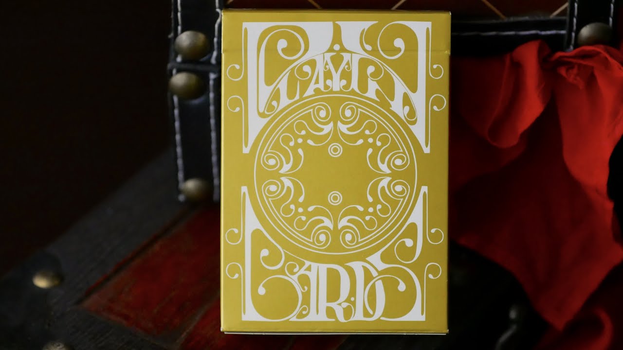 IT'S GOLD!!! Gold Dan & Dave Smoke and Mirrors V9 Playing Cards ...