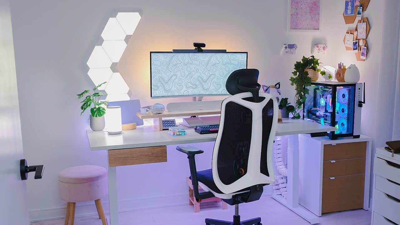 setup makeover diaries Herman Miller, WoW, custom controller & more ...