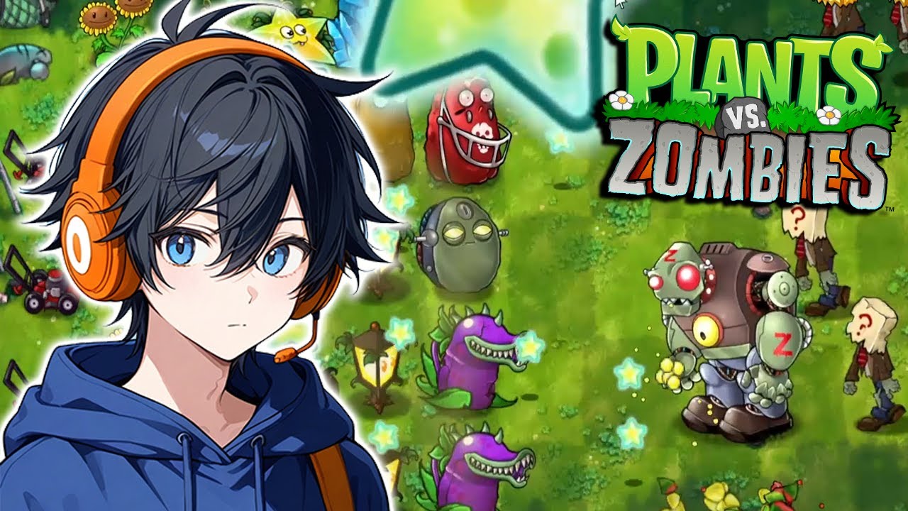10 OLEADAS CONTRA MEGA ZOMBIES - PLANTS VS ZOMBIES FUSION - YouTube