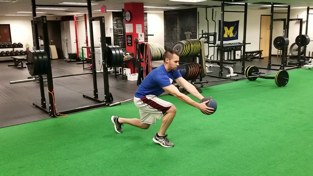 Deceleration Lunge - YouTube