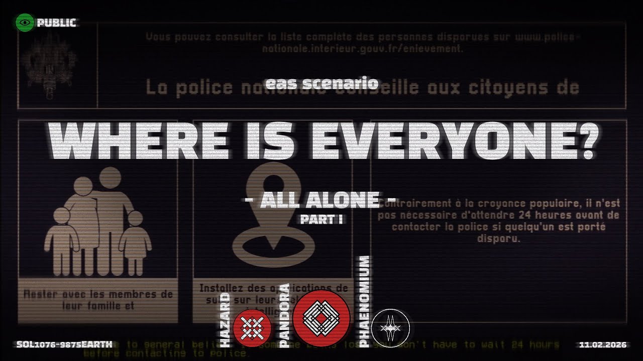 All Alone - Where is Everyone? | EAS Scenario | Emergency Alert System ...