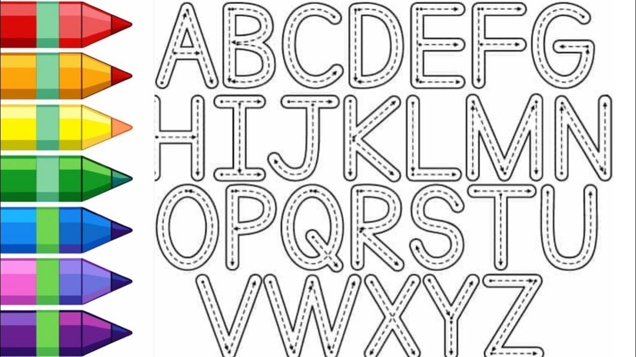 How to learn and write abc ||@Ayatlearning | Learn to Write ABC ...