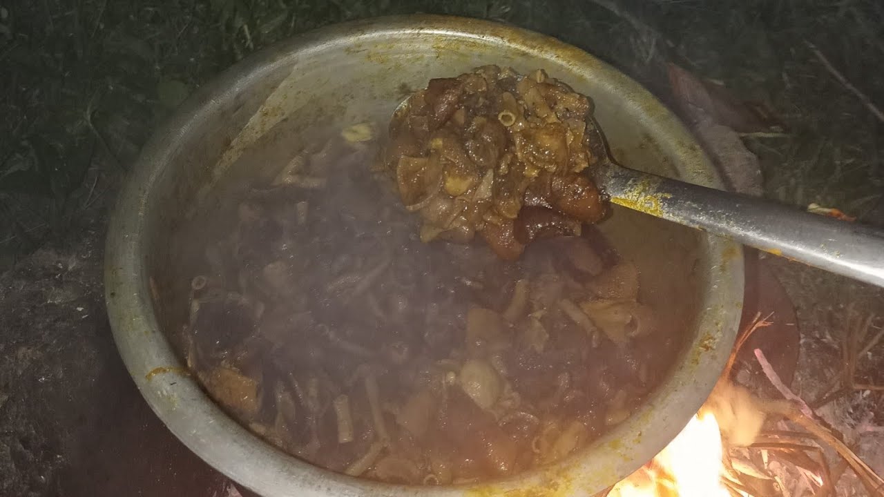 Sheep Intestine fry | Boti Pepper Fry | Sheep Boti cleaning | sheep ...