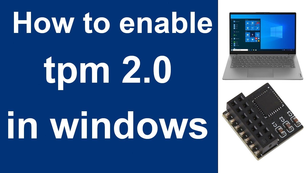 How to enable tpm 2.0 in windows 10 and 11 (2025) - YouTube