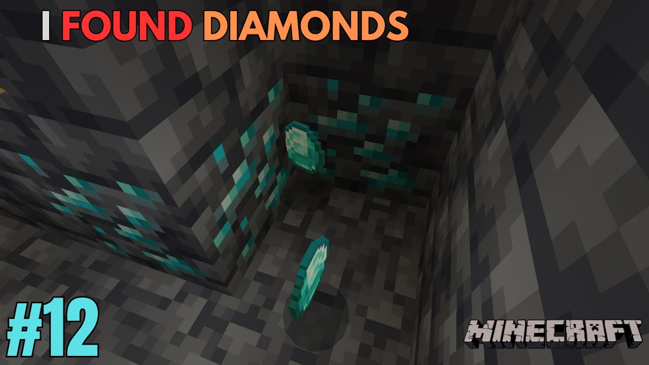 I FOUND DIAMONDS | MINECRAFT GAMEPLAY #12 - YouTube