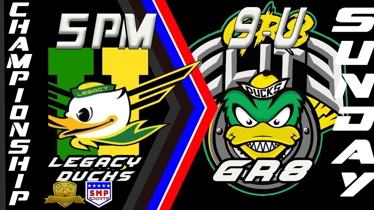 Legacy Ducks vs GR8 ORFL 9U Championship Game - YouTube