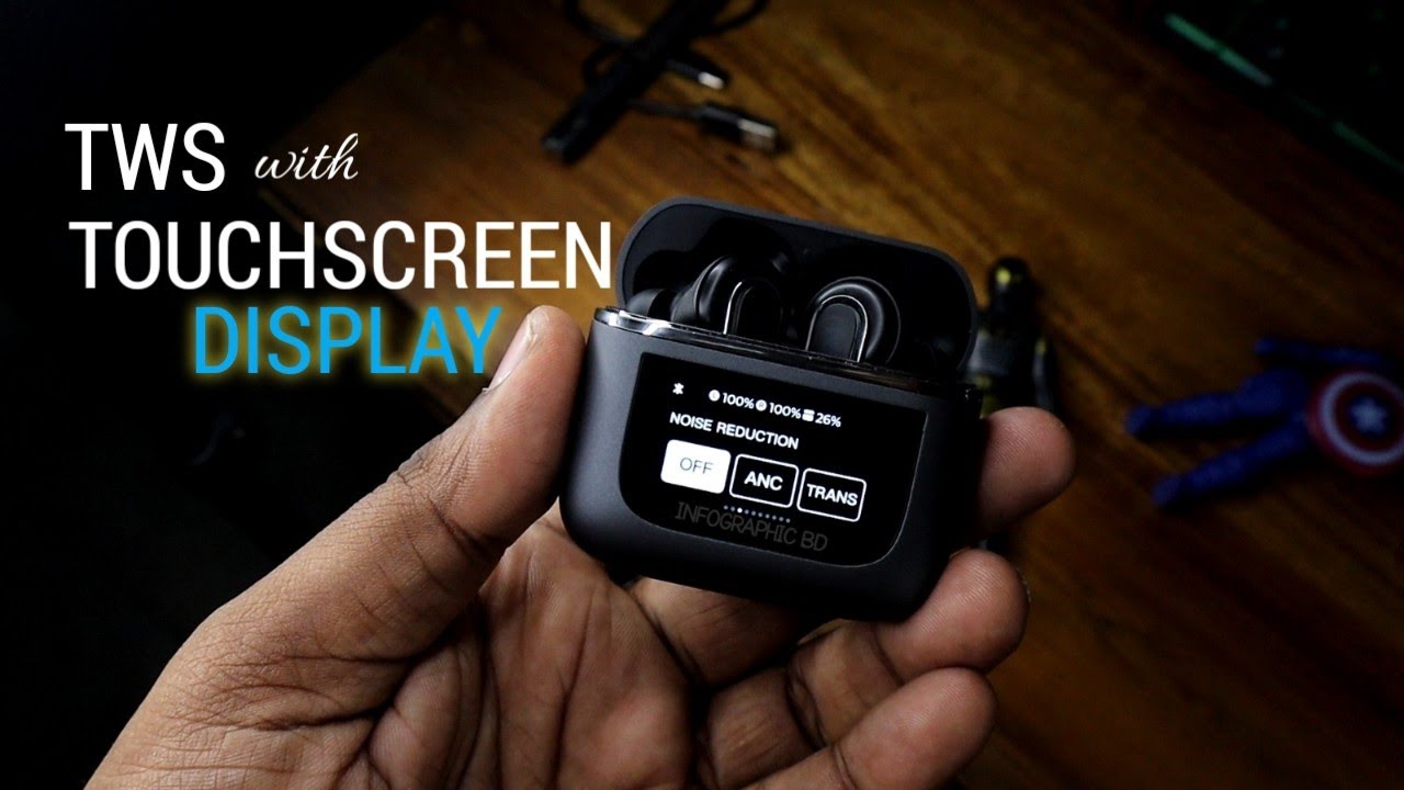 কমদামি TWS এ টাচস্ক্রীন ডিসপ্লে 😱 Wekome BELUGA S9 touchscreen display ...