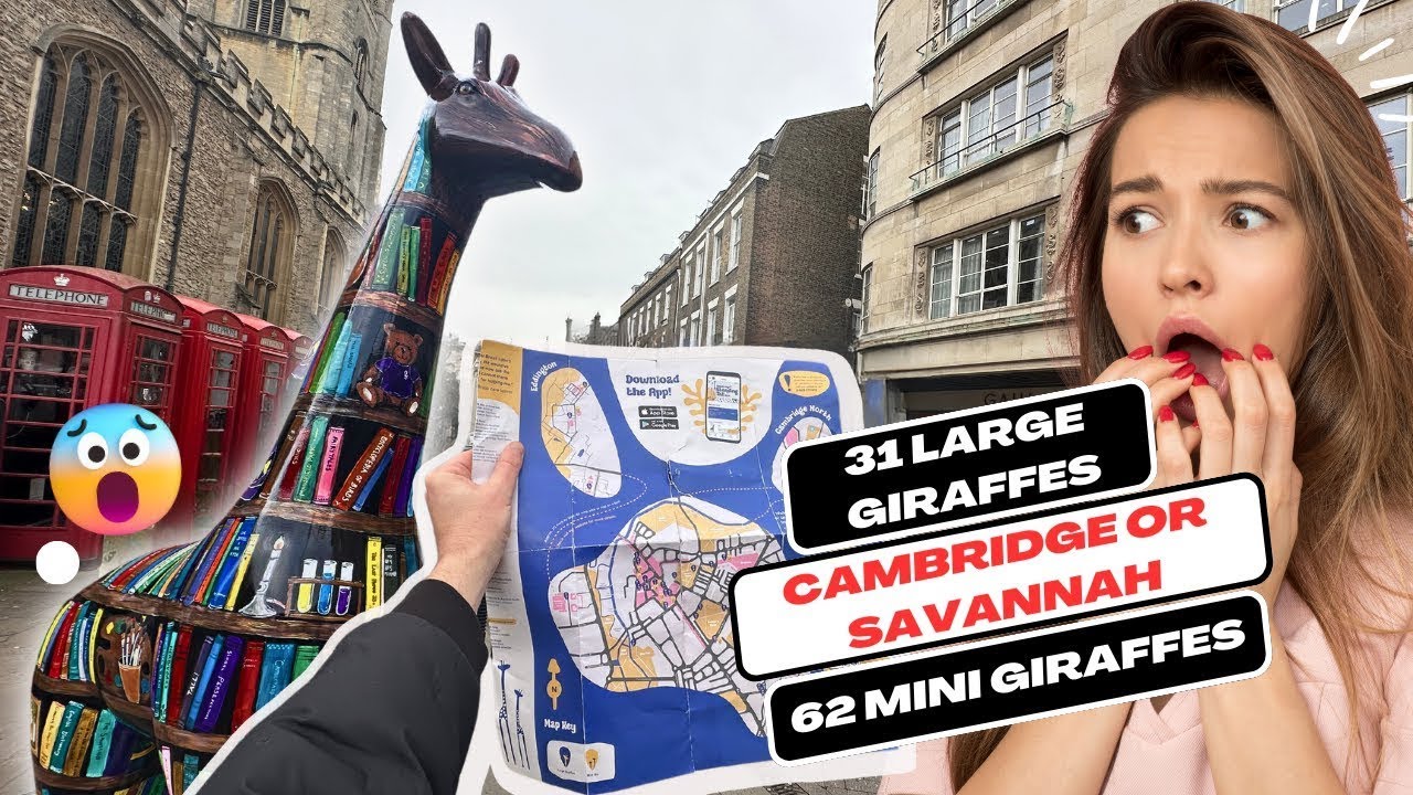 Giraffe Invasion: Uncovering Cambridge's Secret Safari of Sculptures ...