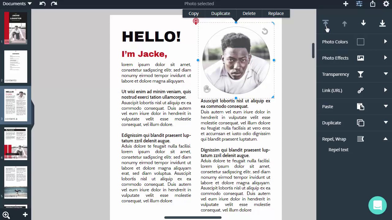 Repelling objects in Xara Cloud - YouTube