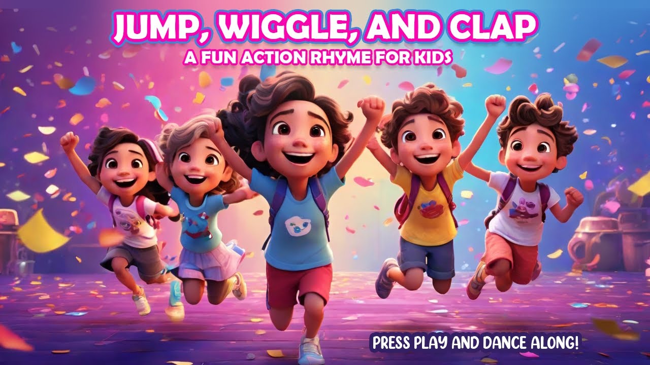 "Sing, Dance, and Play Along!" Nursery Rhymes & Kids Songs, action ...