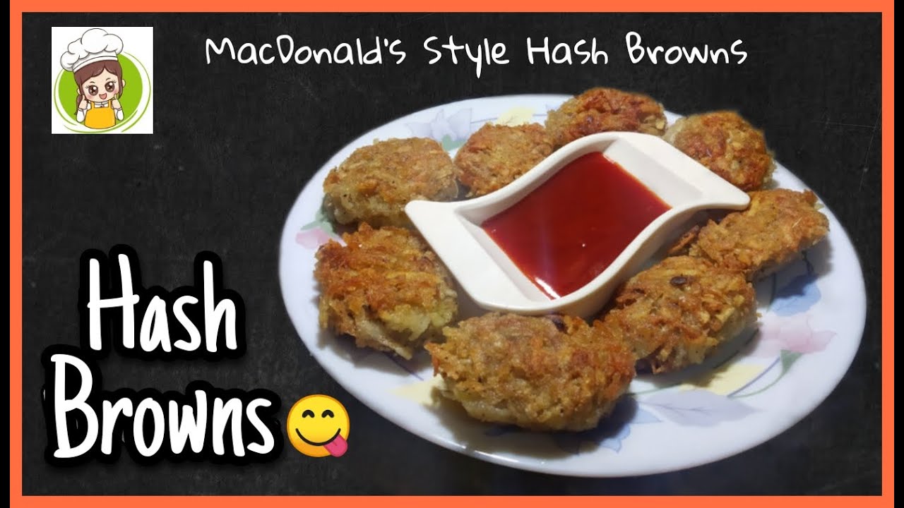 Hash Brown Recipe | MacDonald's like Hash Browns | Crispy Hash Brown ...
