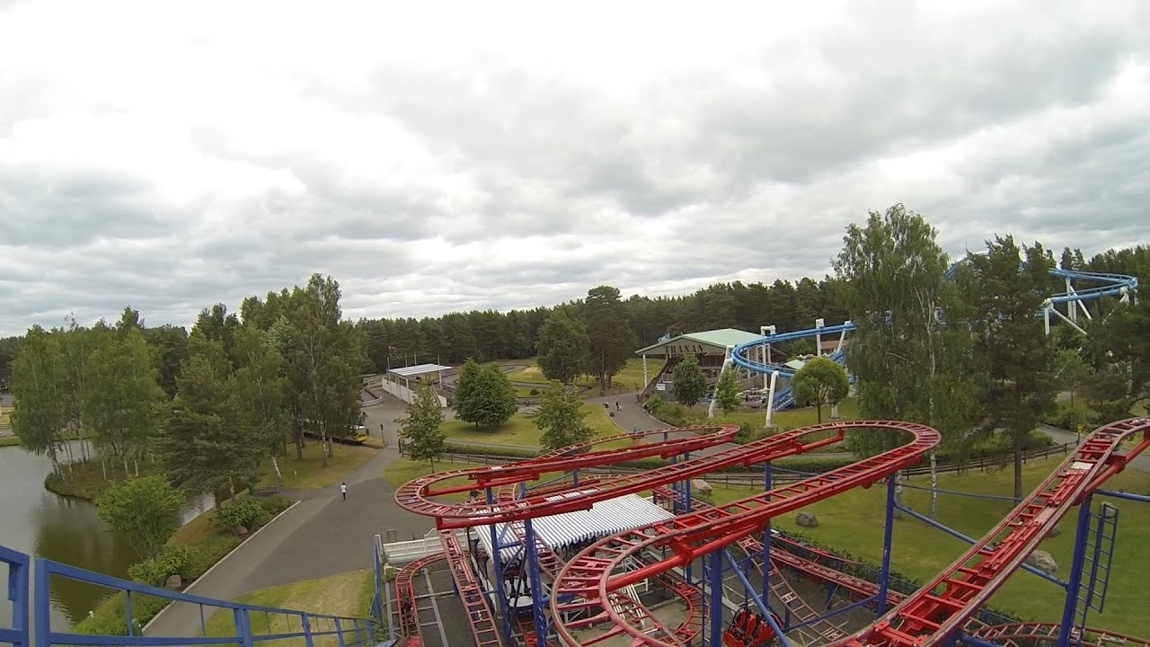 Maurer & Söhne Spinning Coaster Spinner Skara Sommerland 2016 POV ...