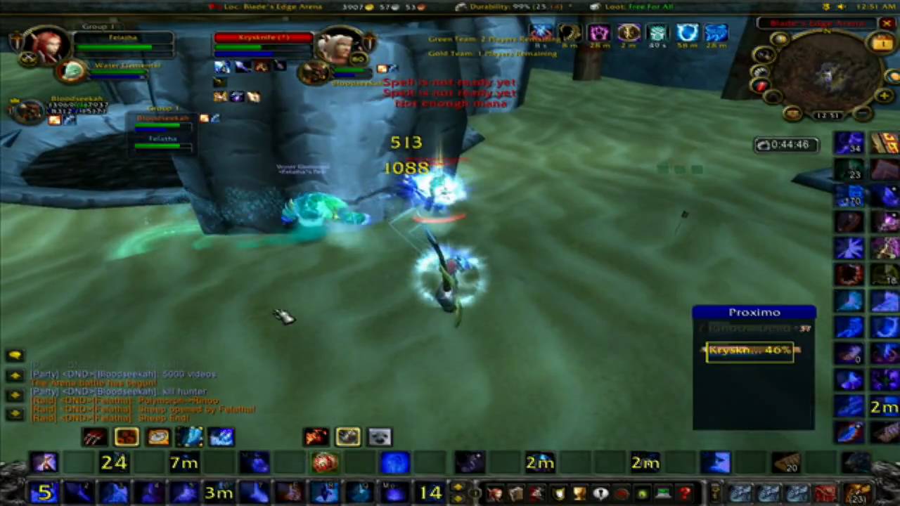 World of Warcraft Arena 2v2 druid/mage #19 - YouTube