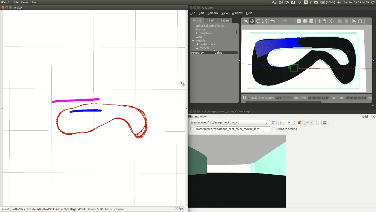 Uruchomiłem ROS Gazebo Sim F1tenth - YouTube