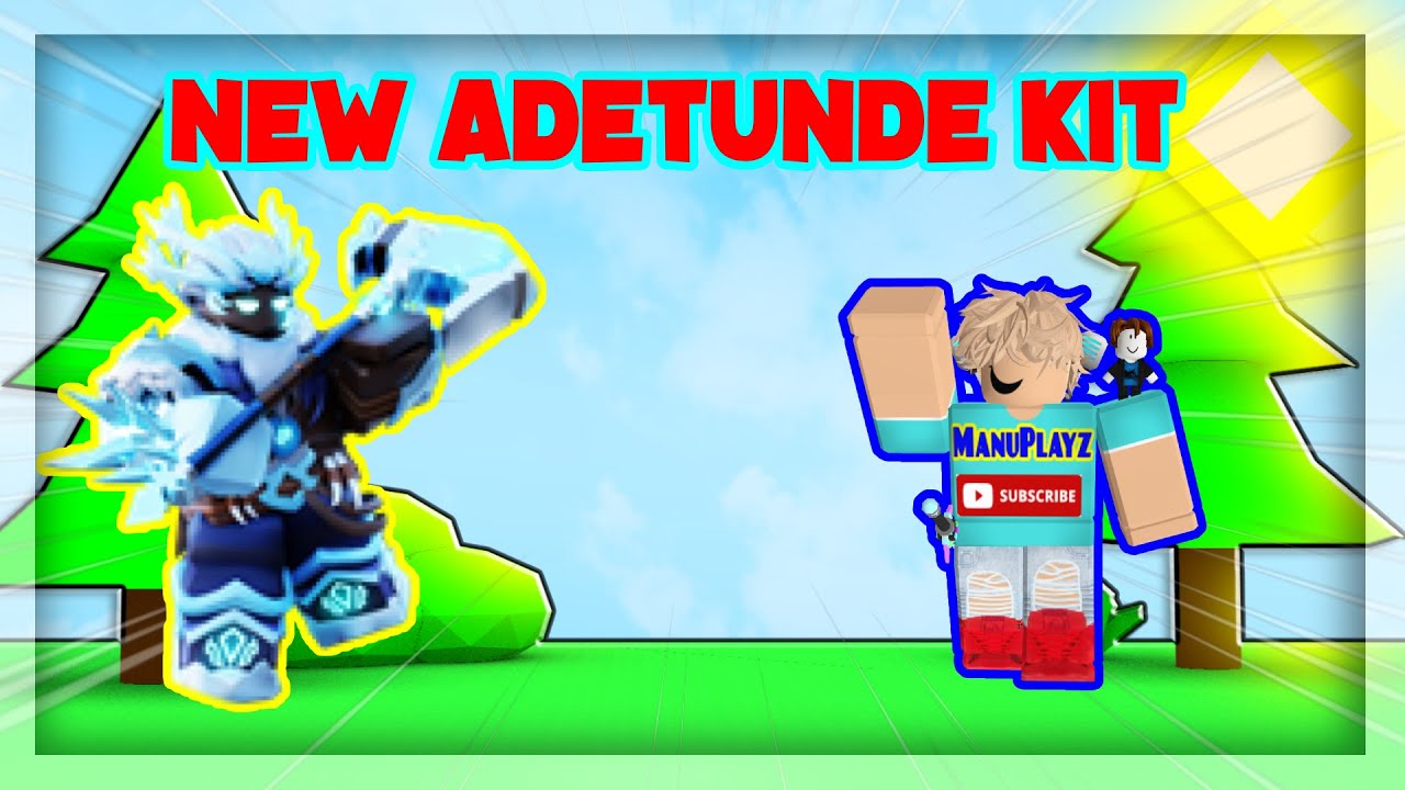 New Adetunde Kit Lol Roblox Bedwars Youtube