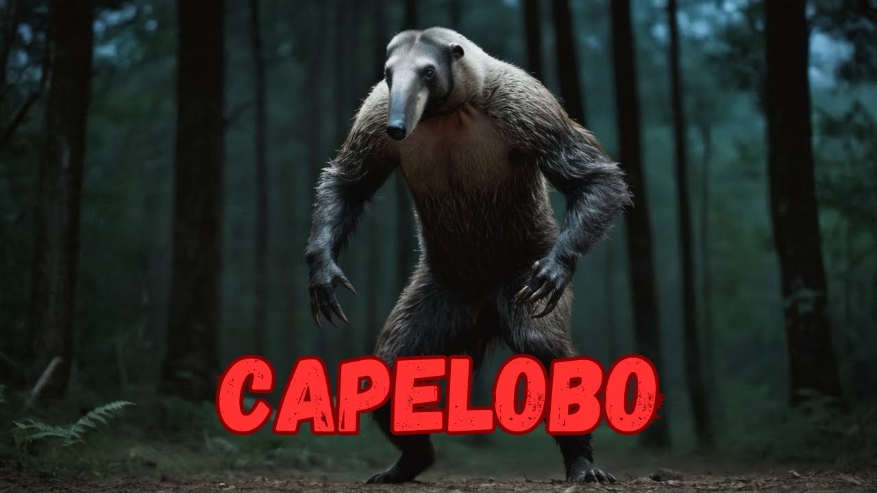 Capelobo - A terrível criatura tamanduá homem, assombra as florestas ...