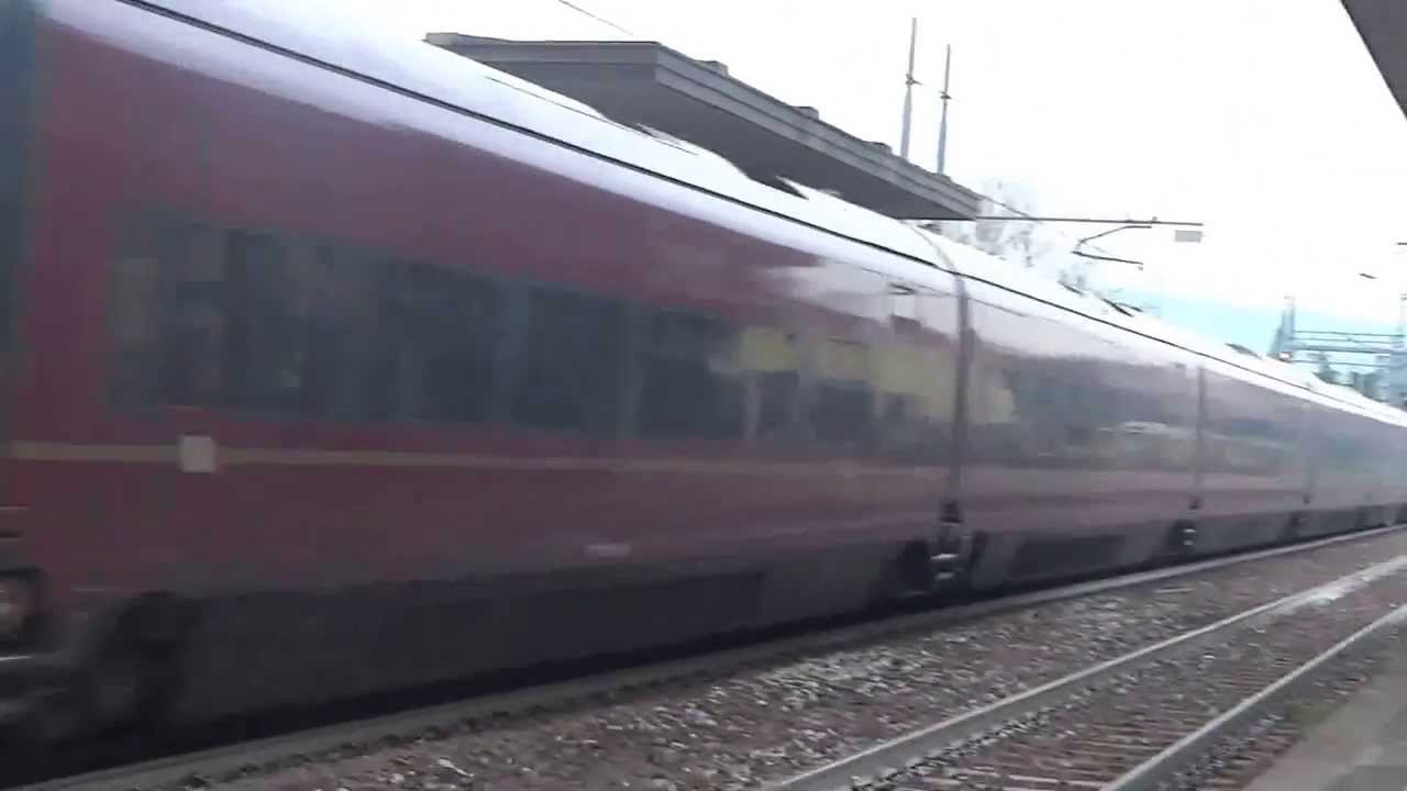 italo NTV etr 575 ripreso alla stazione di Bologna S. Rufillo - YouTube