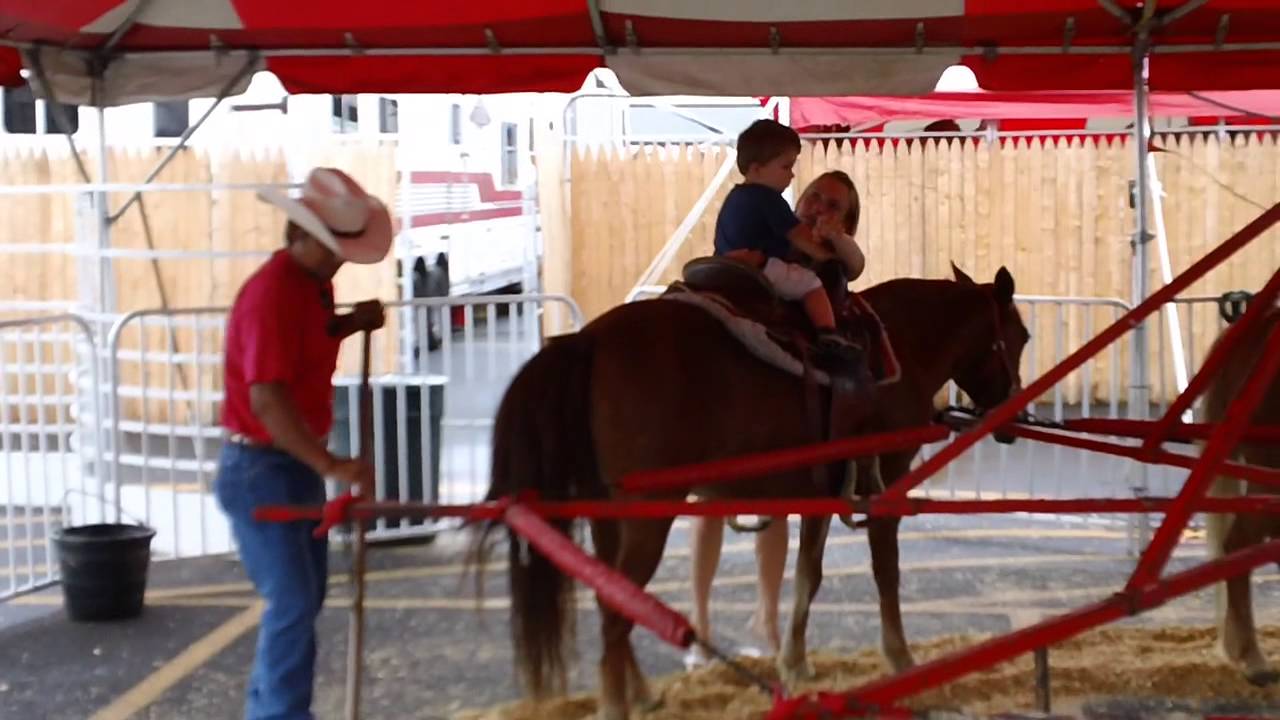 Ohio State Fair Pony Ride 2013 - YouTube