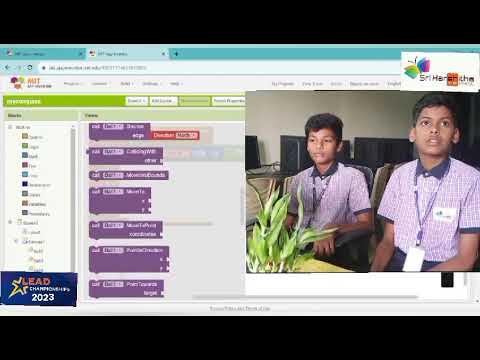 My Compass app|class 7|Sri Harshitha school|lead coding champs - YouTube