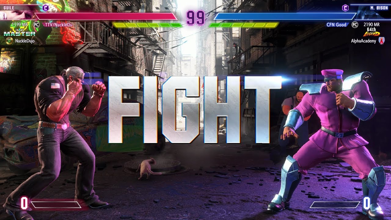 Street Fighter 6 🔥 Nuckledu Rank 2 Guile Vs Punkdagod M Bison 🔥sf6
