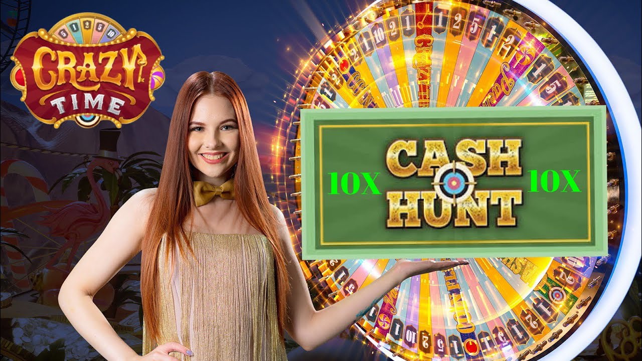Crazy Time Cash Hunt with 10X Multiplier - YouTube