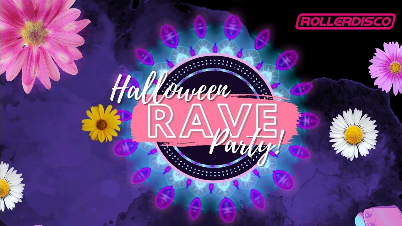 Halloween Rave Party || Roller Disco - YouTube
