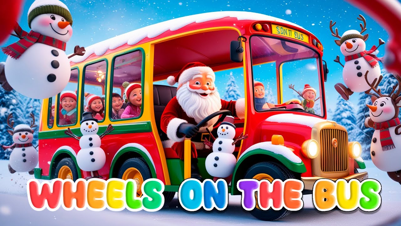 The Wheels On The Christmas Bus - Magical Christmas Journey - YouTube