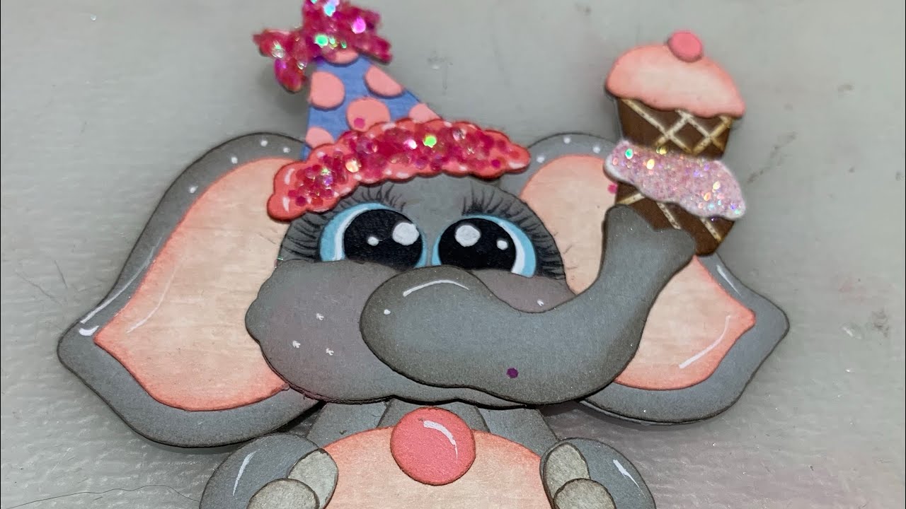 Elephant SVG Paper Piecing Process (eyes different)/ KaDoodle Bug ...