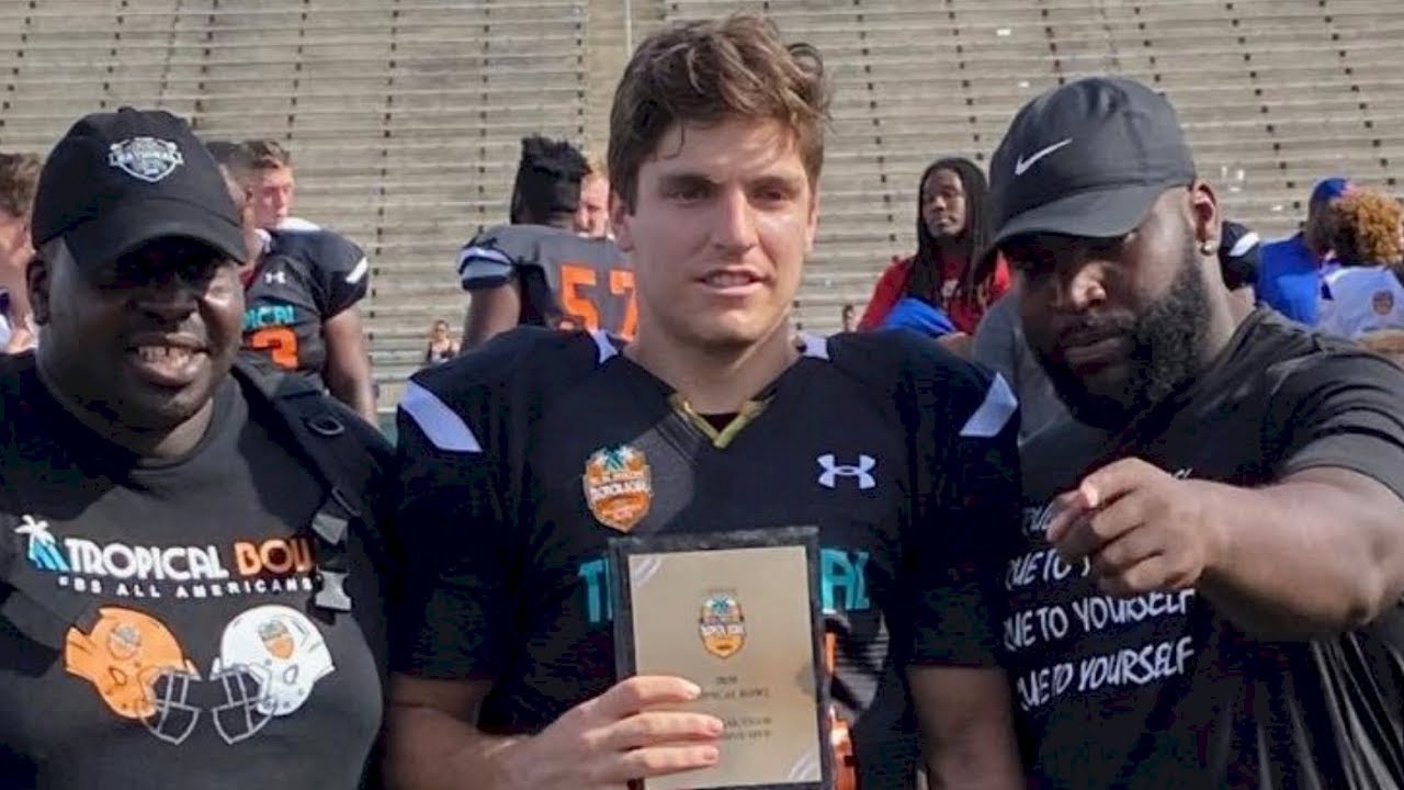 Tom Flacco Scores Three Times, Wins Tropical Bowl MVP - YouTube