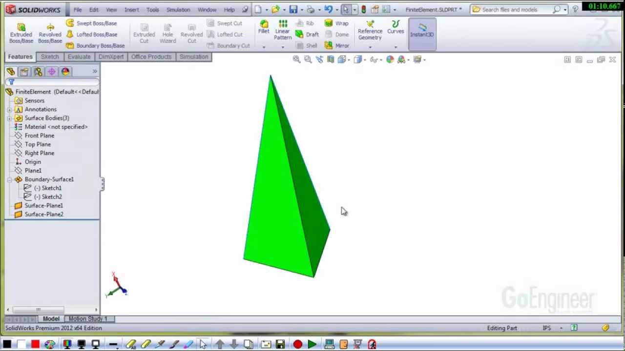 SOLIDWORKS Simulation – Aspect Ratio - YouTube