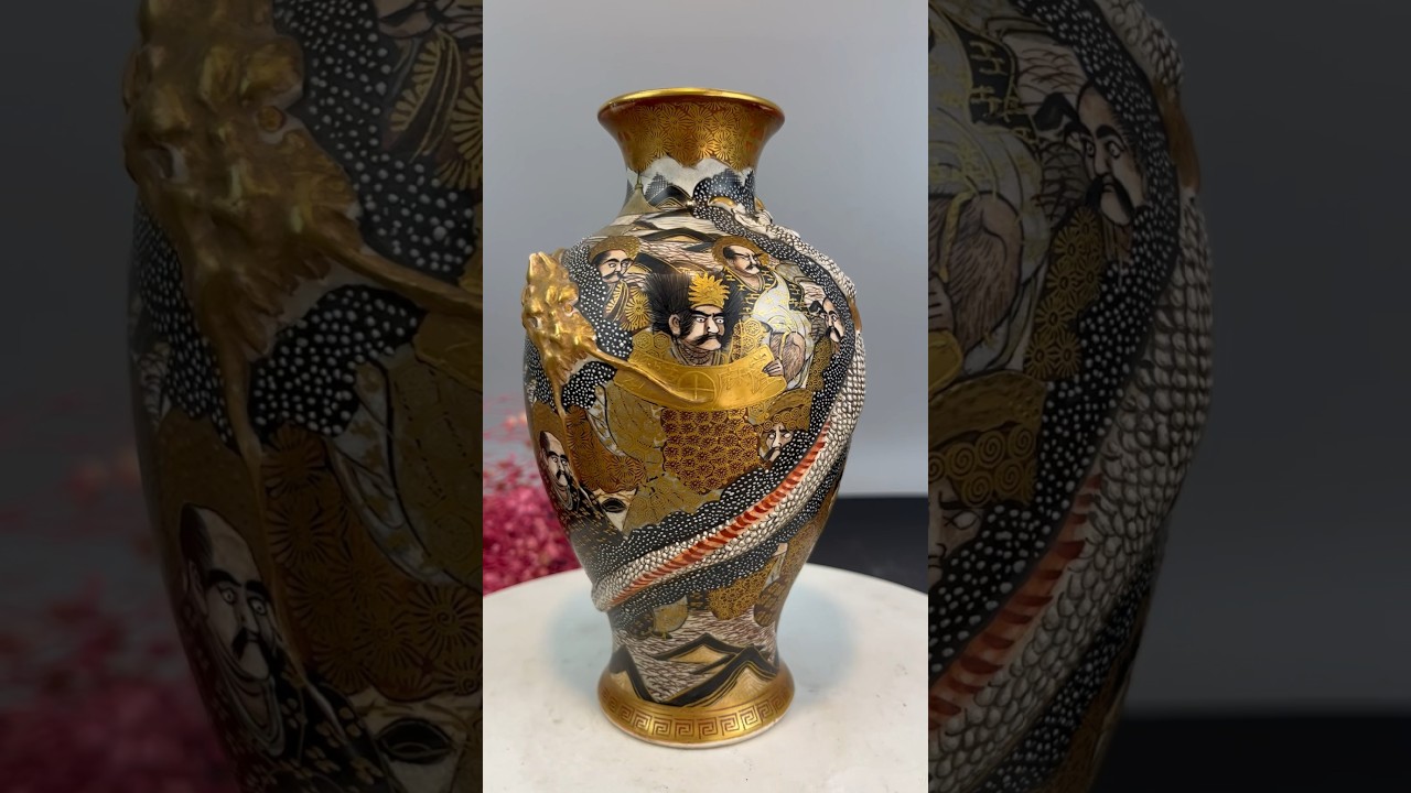 Satsuma La Hán Hàng Long - Đồ Cổ Nhật Bản - Thời kì Meiji (1868-1912 ...